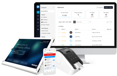 Cloud software for visitor, employee and contractor check in - Teamgo